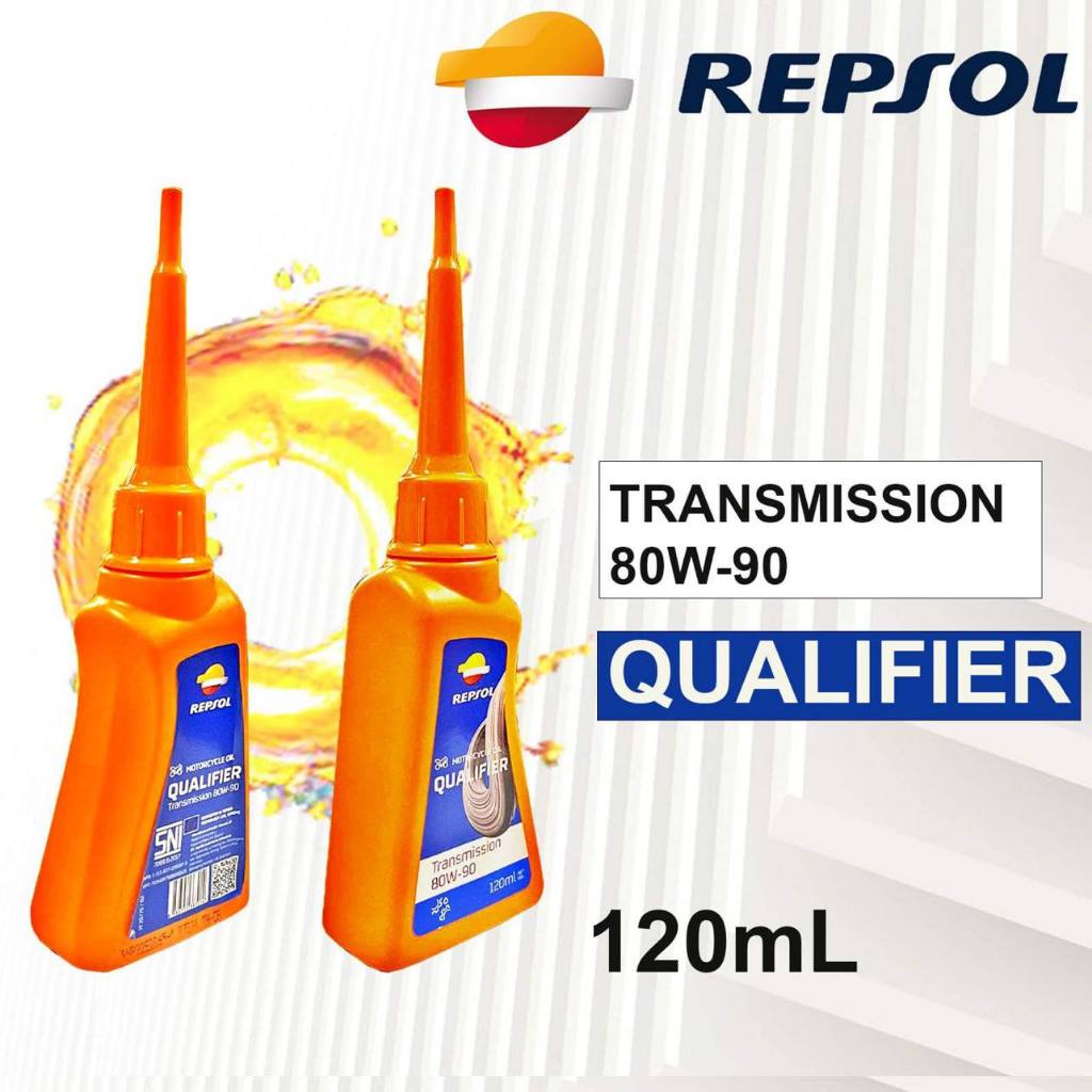 Repsol Moto Qualifier Transmission Gear Oil 80W-90 120mL | Shopee ...
