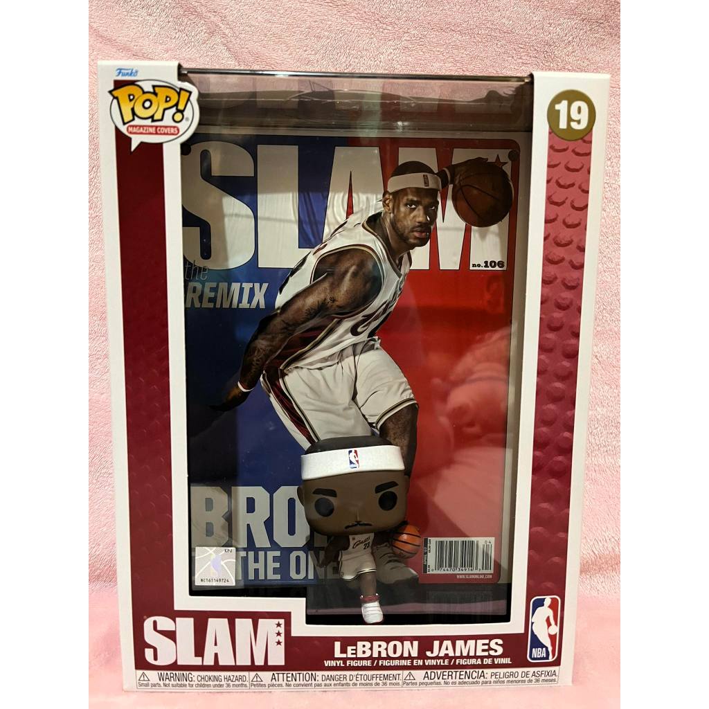 Funko Pop! NBA Cover: SLAM - Lebron James | Shopee Philippines