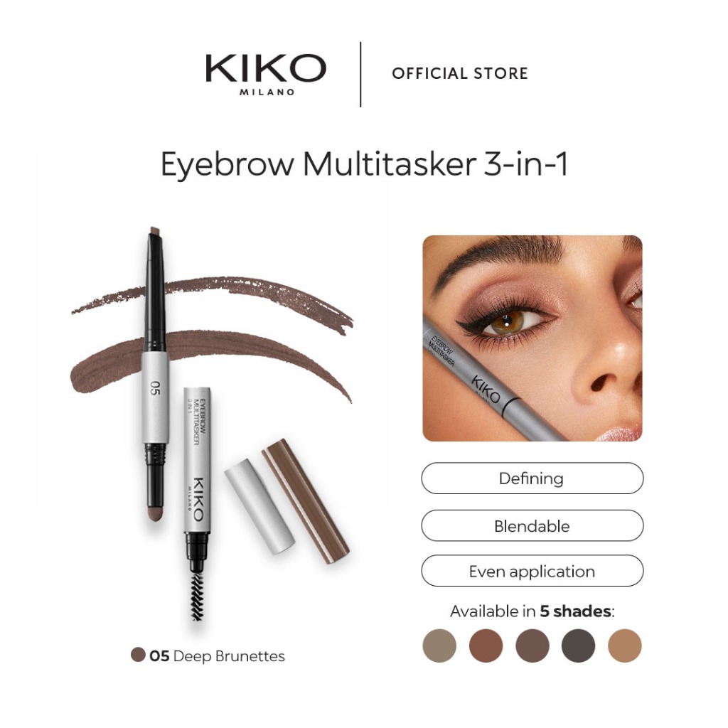 KIKO Milano Eyebrow Multitasker 3-in-1 | Shopee Philippines
