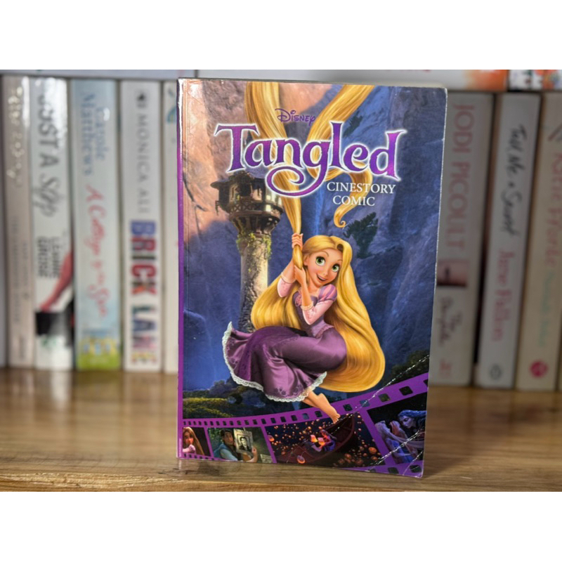 Disney Tangled Cinestory Comic Graphic Novel Children’s Book | Shopee ...