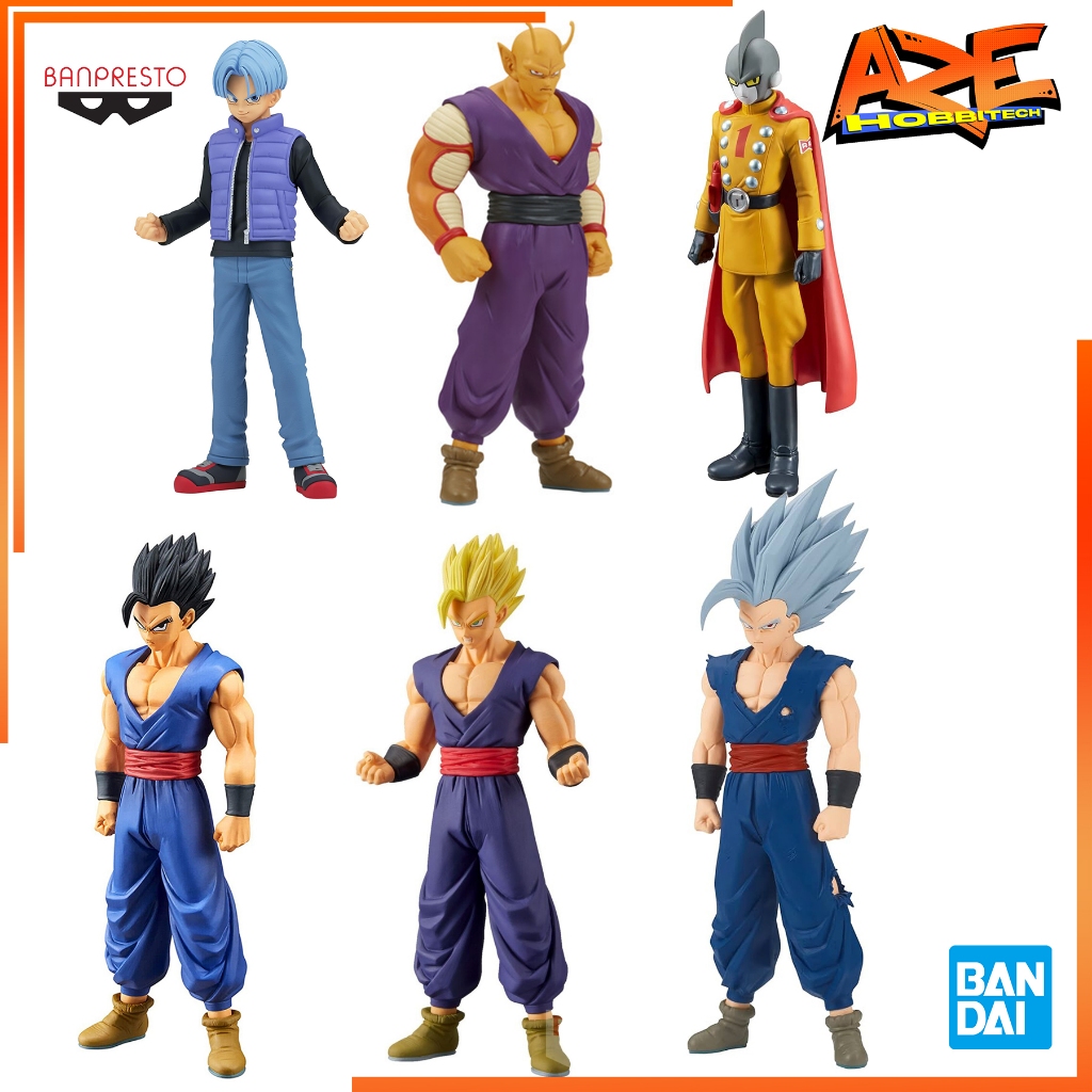 Banpresto Dragon Ball Super Hero DXF Super Saiyan Son Gohan Trunks Piccolo Figure Bandai ...