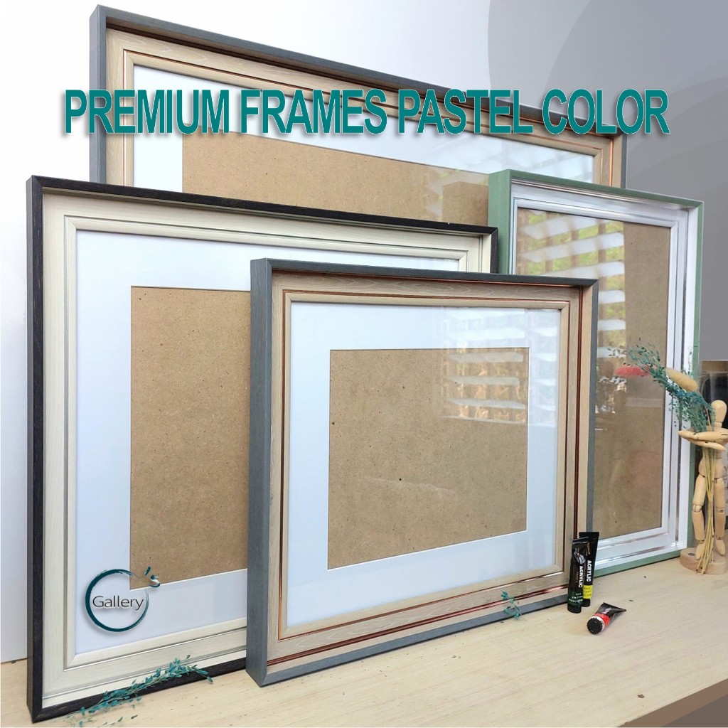 NEW! Premium Picture Frame Pastel Color 8R to 12R size 2" and 3 ...