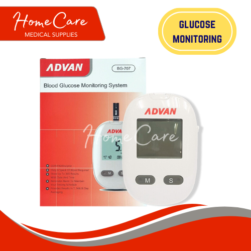 Blood Glucose Monitor ADVAN BG-707 (No Strips) | Shopee Philippines
