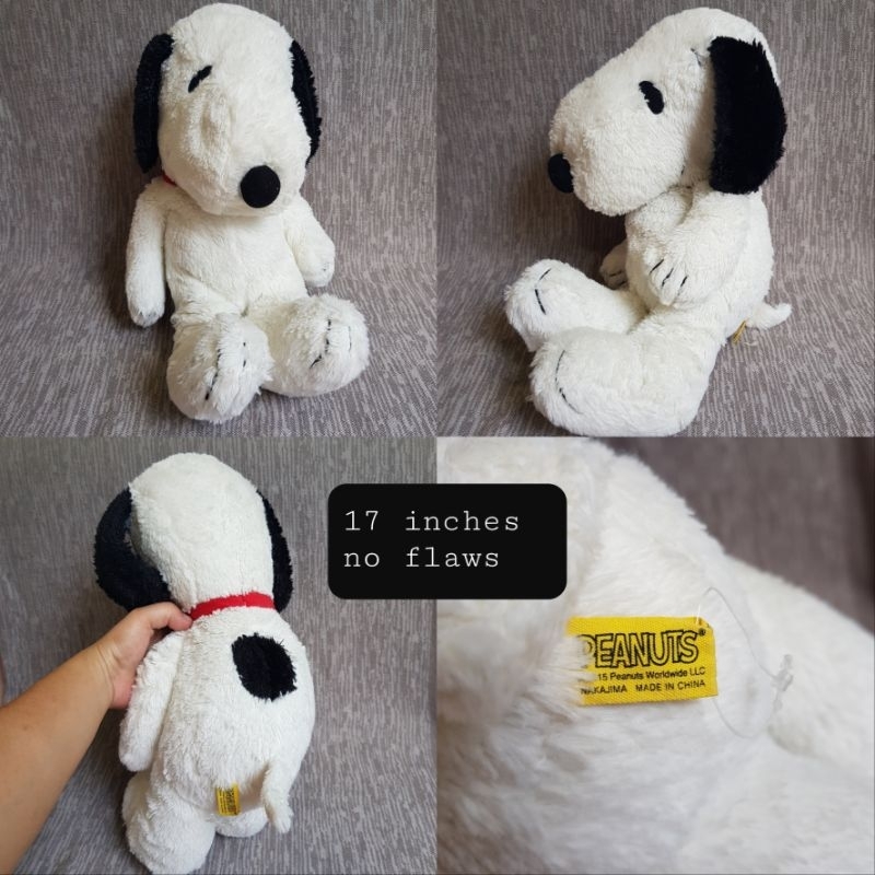 Sega Peanuts Snoopy Woodstock Charlie Brown Huggable plushies | Shopee ...
