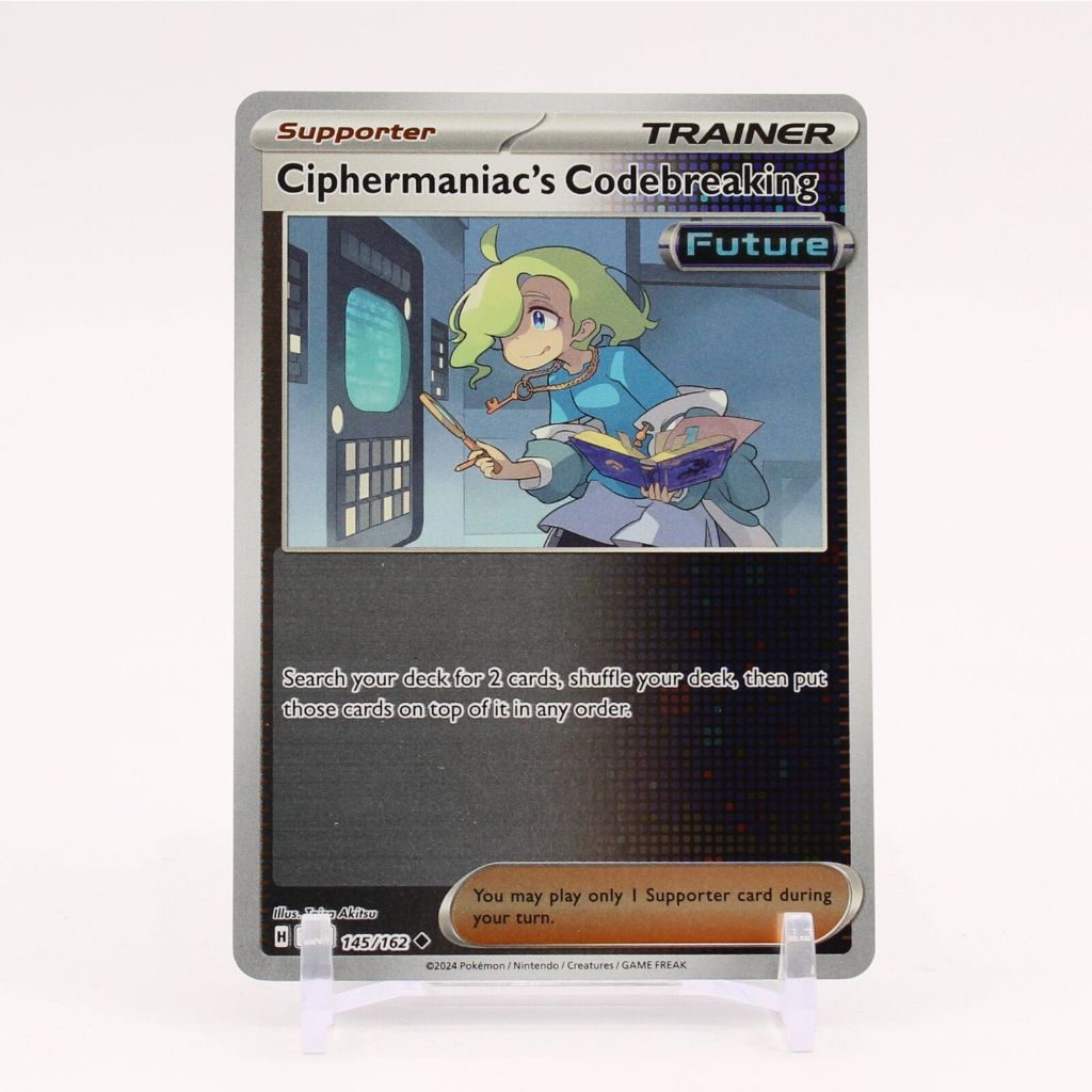 Pokemon TCG Ciphermaniac's Codebreaking Future 145/162 Temporal Forces ...