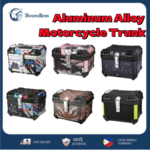 Top Box 36/45 liters For Motorcycle Anti Scratch Alloy Top Box ...