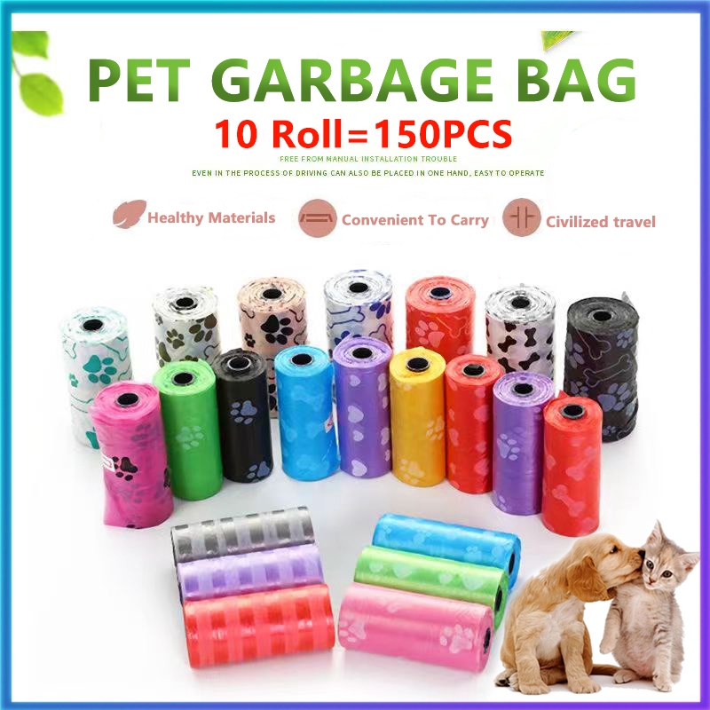 【20Roll/300Bags】Dog Poop Bag Pet Refill Garbage Bag Waste disposable ...