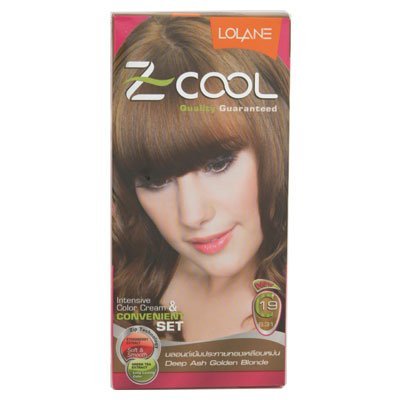 Lolane Z Cool Hair Color Cream No.C19 Deep Ash Golden Blonde | Shopee ...