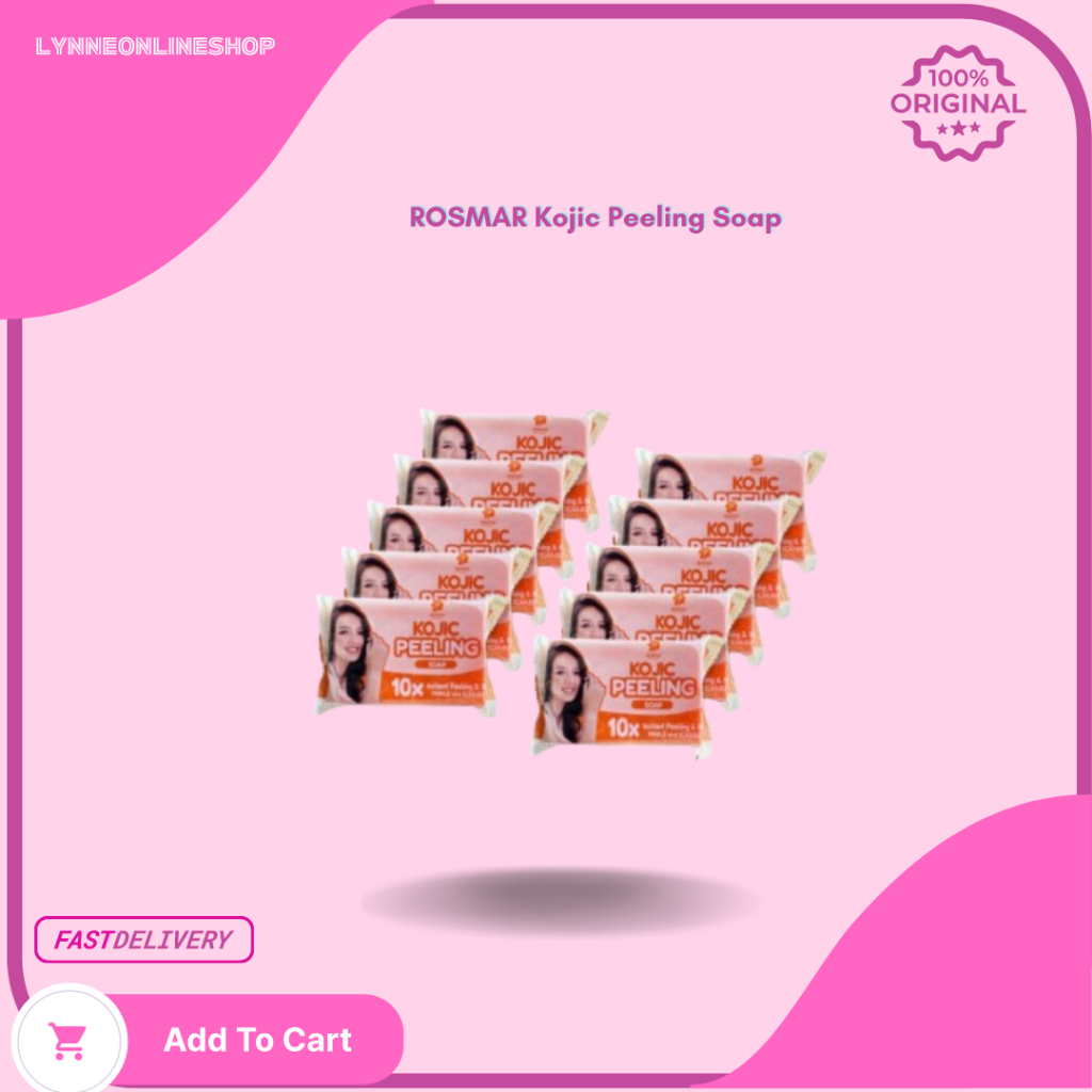 Original Rosmar Peeling Soap 150g (10 pcs per Pack) | Shopee Philippines