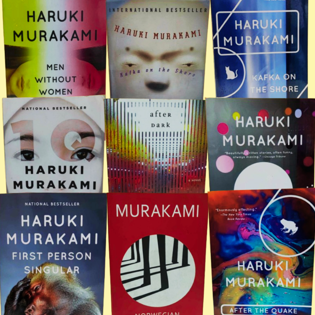 Haruki Murakami Books (Norwegian Wood, Kafka on the Shore, Colorless ...