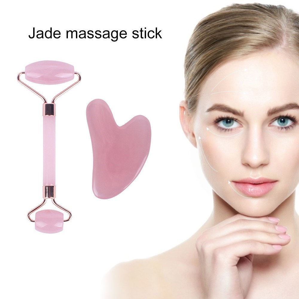 Natural Resin Facial Roller Face Slimming Tool Facial Body Massager ...
