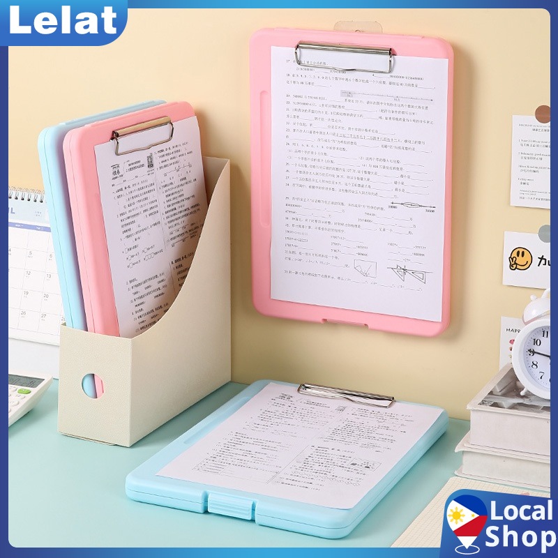 A4 File Cassette Clip Multi-Purpose File Storage Folder Student Large ...