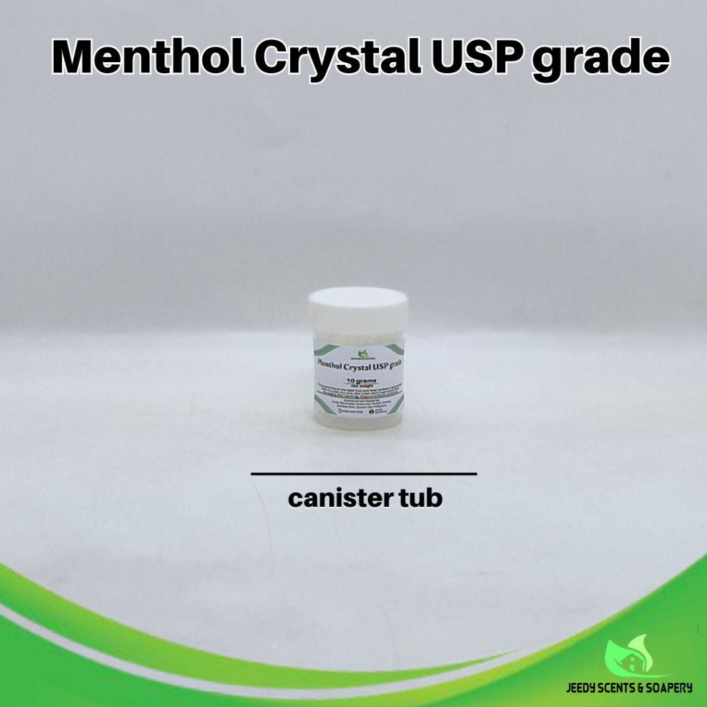 Menthol Crystal - USP, Food, Medicinal use | Shopee Philippines