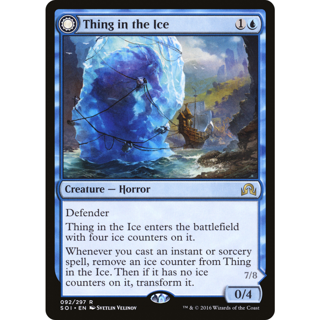 thing-in-the-ice with BACK soi-92 Proxies Playtest Card MTG Proxy ...