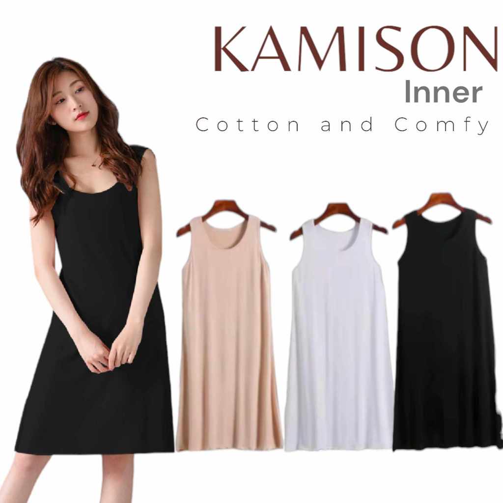 AF3 KAMISON DRESS// FOR ADULT//KIDS WHITE/BLACK/SKINTONE | Shopee ...
