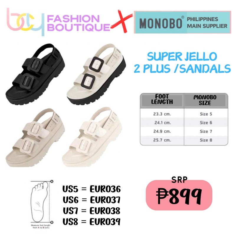 MONOBO SUPER JELLO 2 PLUS (4 COLORS) | Shopee Philippines