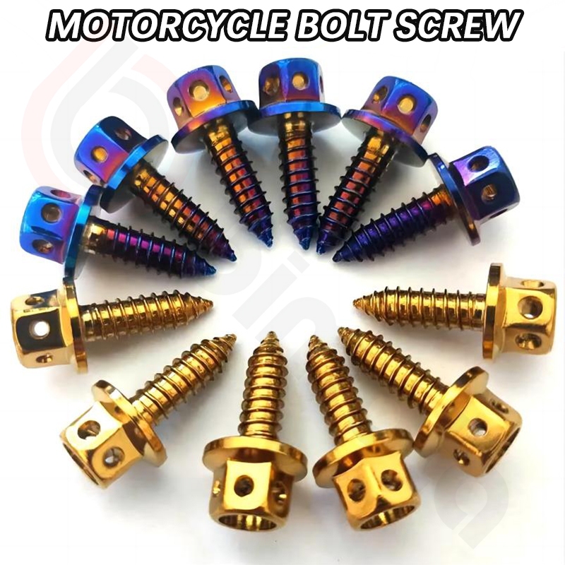 Bimota Motorcycle Screws Body Bolt Titanium Alloy Heng Bolts Flower ...