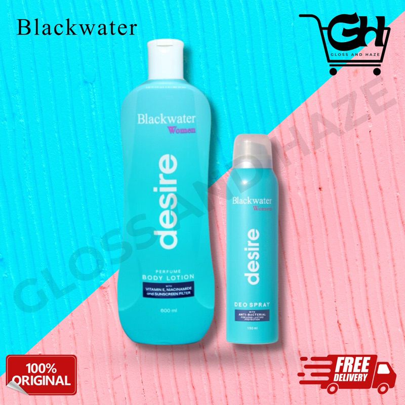 BLACK WATER Desire Body Lotion | Shopee Philippines
