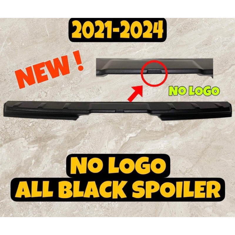 TOYOTA HILUX CONQUEST 2021-2024 SHARK TAIL GATE SPOILER | Shopee ...