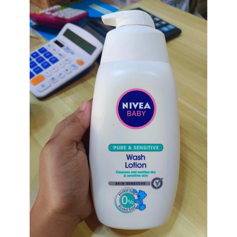 NIVEA BABY LOTION 500ML ORIGINAL | Shopee Philippines