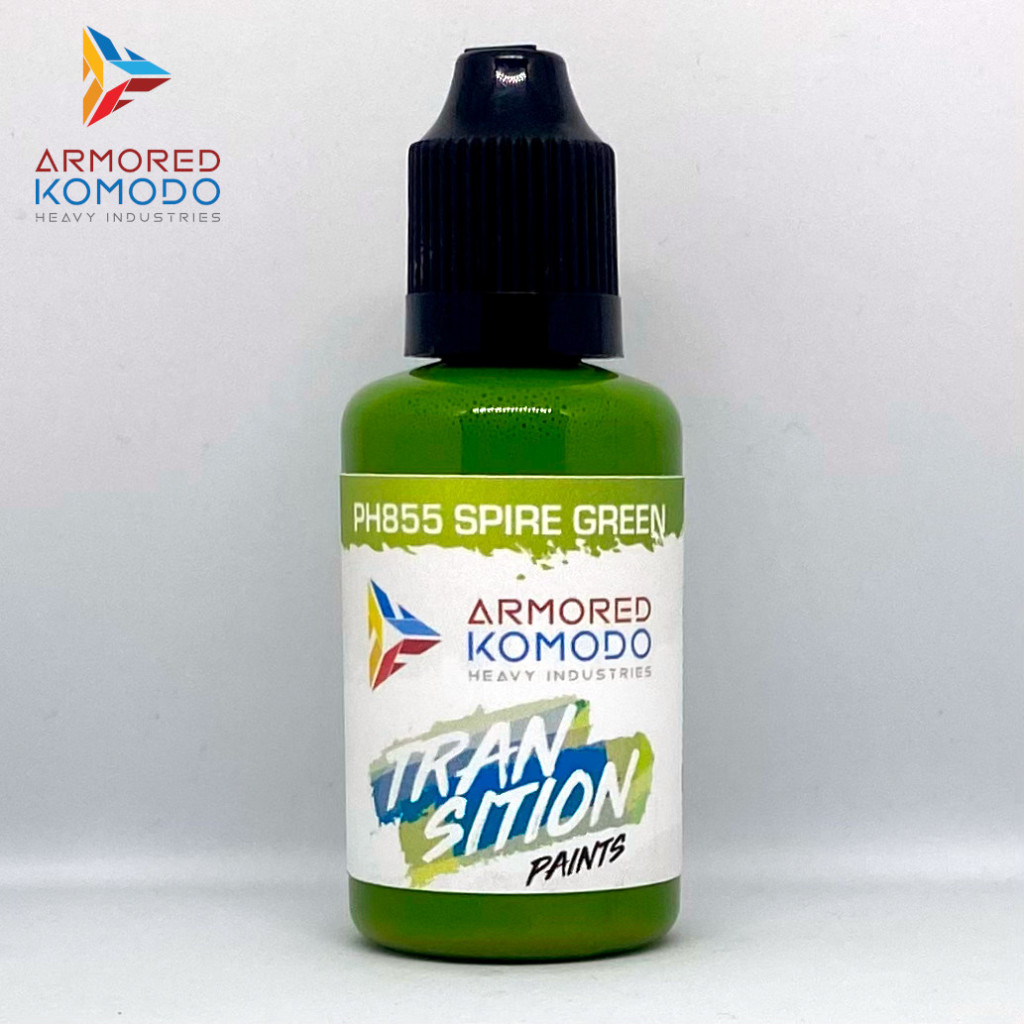 Spire Green PH855 Transition Paint 30ml Armored Komodo Waterbased Acrylics | Shopee Philippines