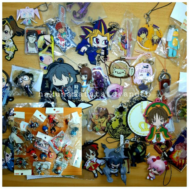 Anime assorted keychain and Mini Figures Versailles-Nisekoi-Maka albarn ...