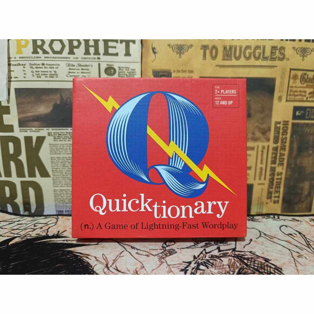 [Chronicle Books] Quicktionary: A Game of Lightning-Fast Wordplay ...