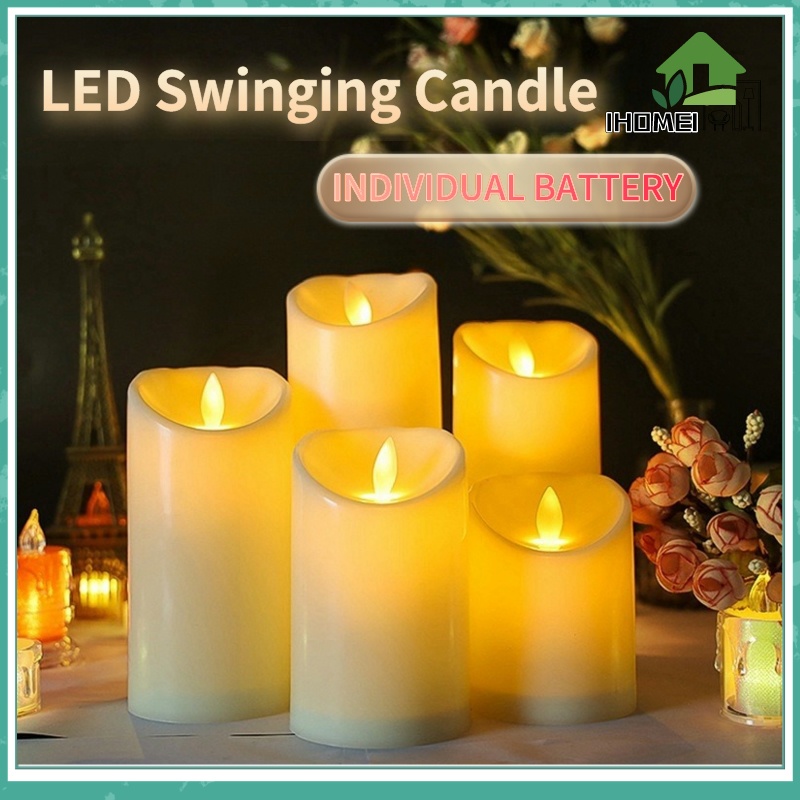 Candle Light Electric Candle Light Led Candle | Shopee Philippines