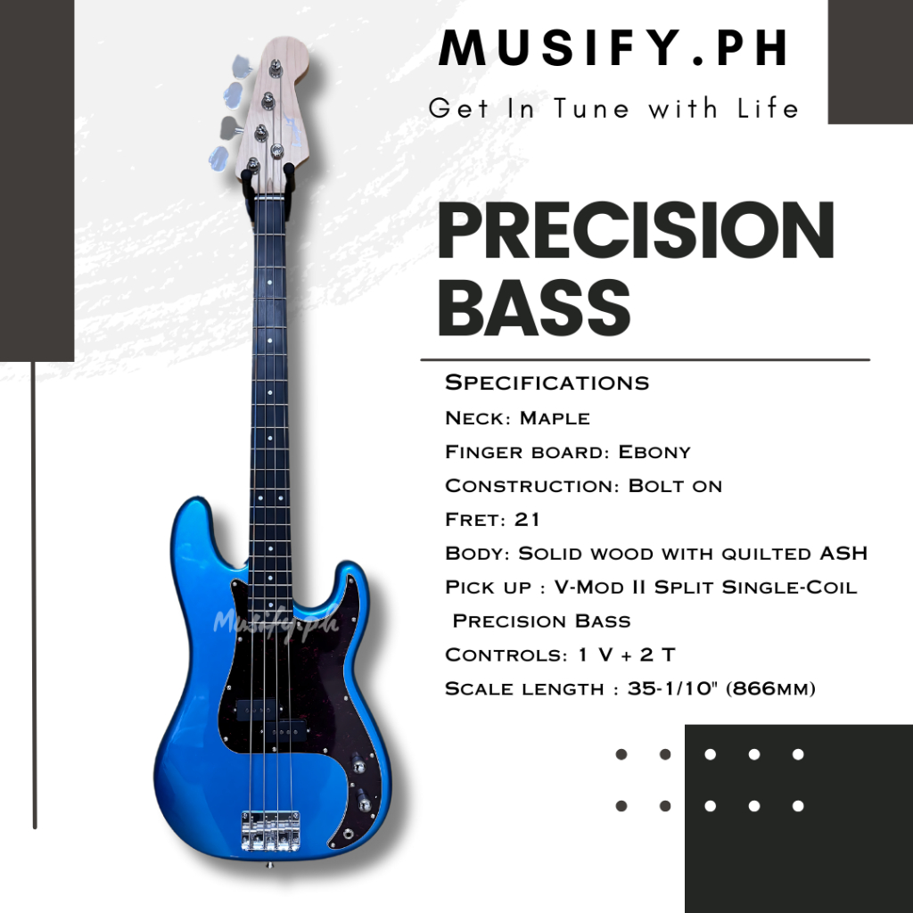 Knight Precision Bass with setup and freebies | Shopee Philippines