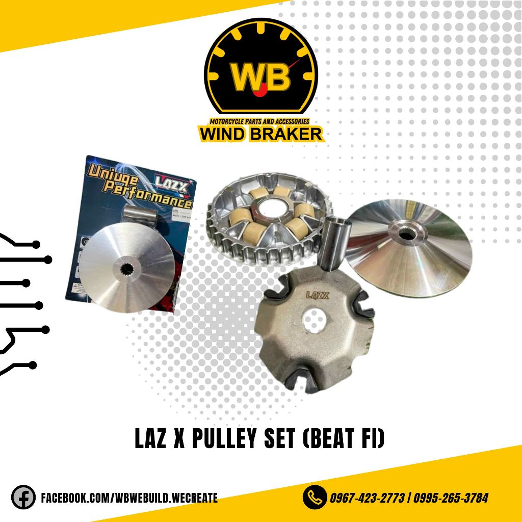 LAZX PULLEY SET (BEAT FI) | Shopee Philippines