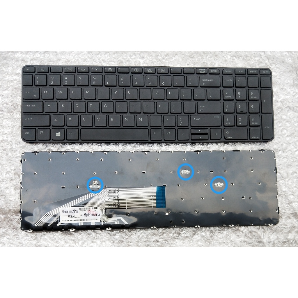 HP PROBOOK 450 G3 G4 455 G3 G4 470 G3 G4 Laptop Keyboard W OUT BACKLIT ...