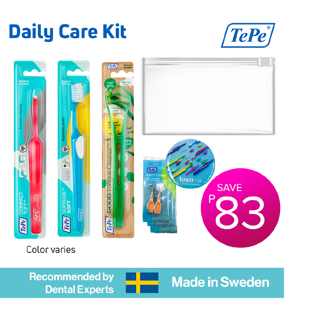TePe Daily Oral Care Kit | Shopee Philippines