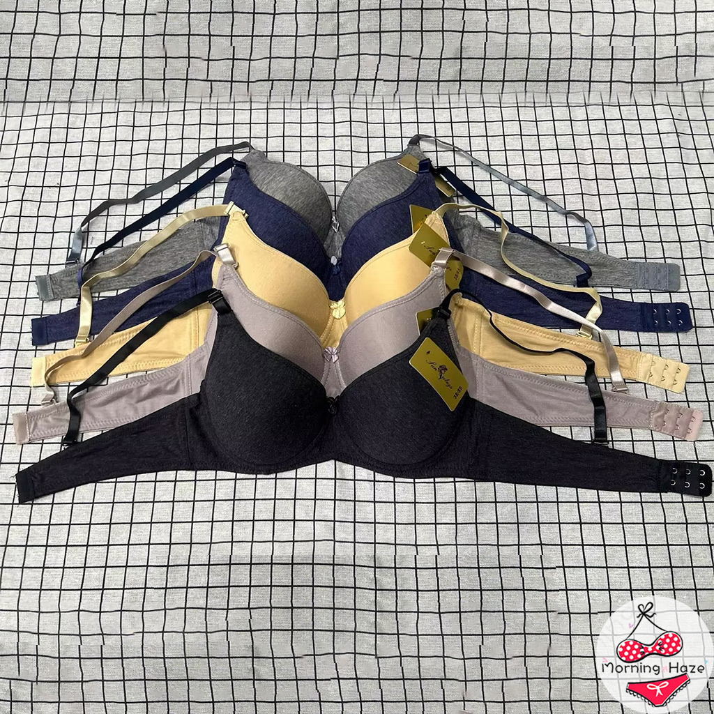 High Quality Ladies Bra Puls up With Wired Plain Bra Size 36-42 1008/ ...