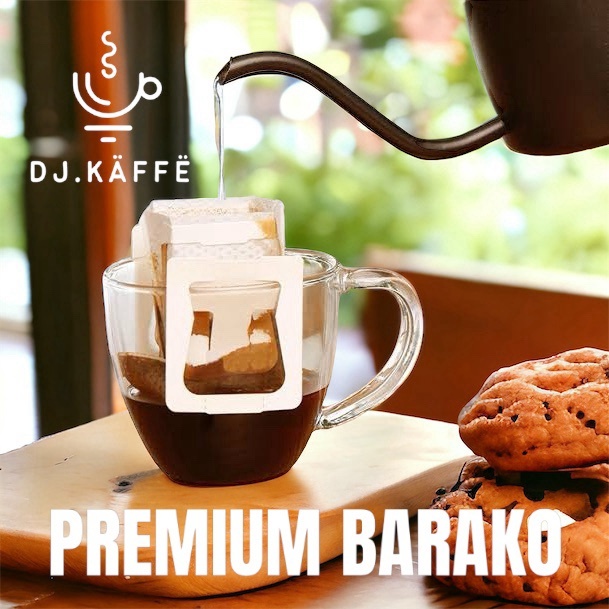 DJ.KAFFE Premium Barako Drip Coffee Freshly Ground Cordillera Beans 7g ...
