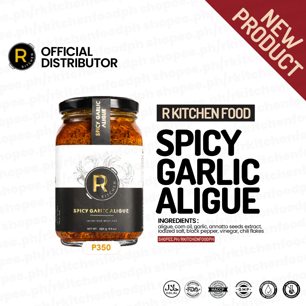 SPICY GARLIC ALIGUE - R KITCHEN FOOD | NEW VARIANT by RKITCHEN (Pure ...