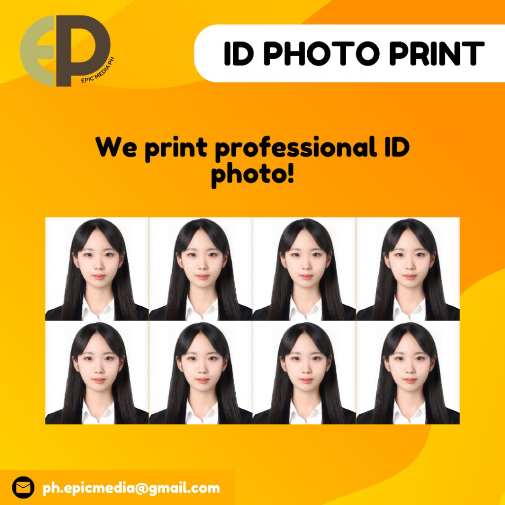 ID Photo Printing | 1x1 | 2x2 | Passport Size | Shopee Philippines
