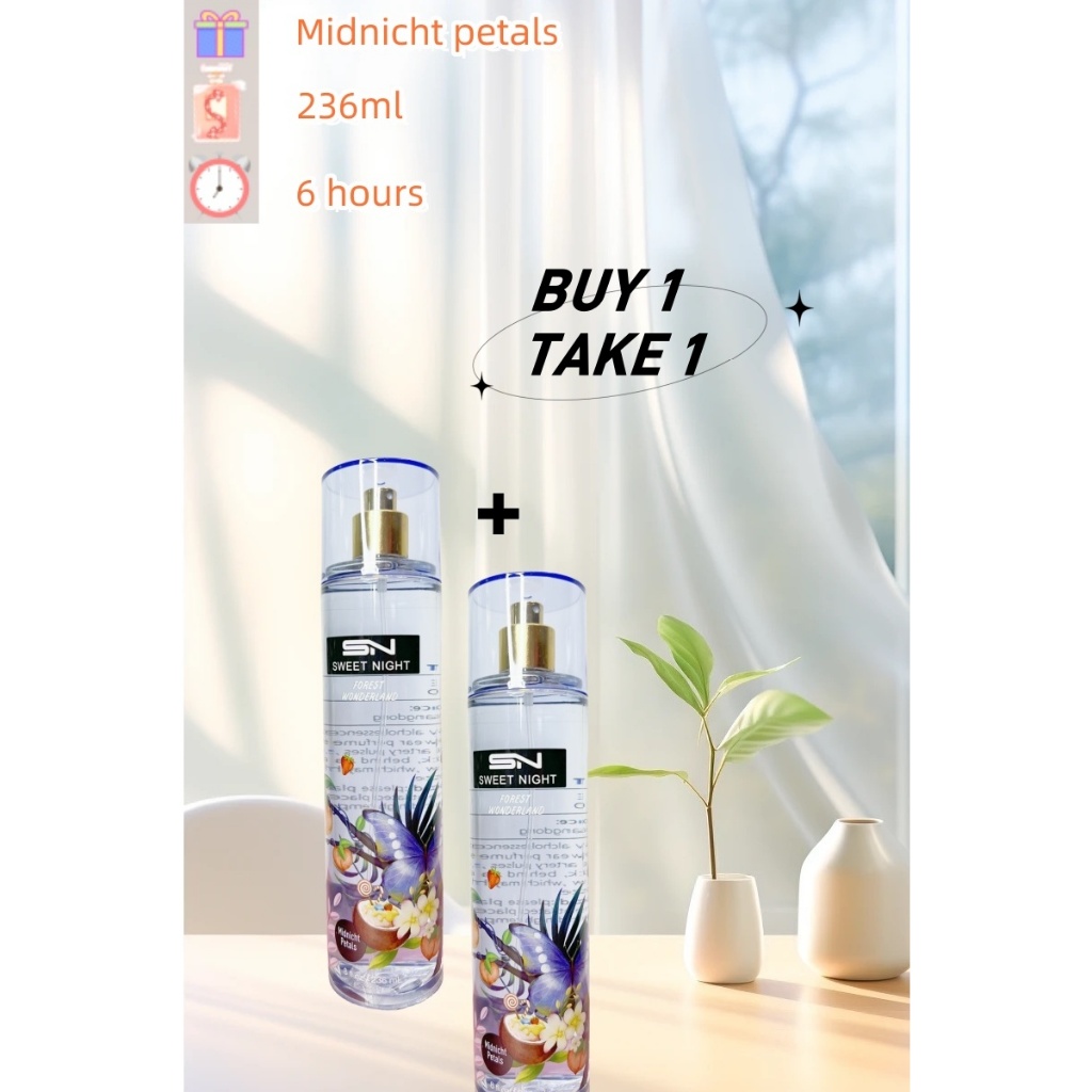 TATA DEPARTMENT New Sweet Night Fragrance Floral Scent Midnicht Petals ...