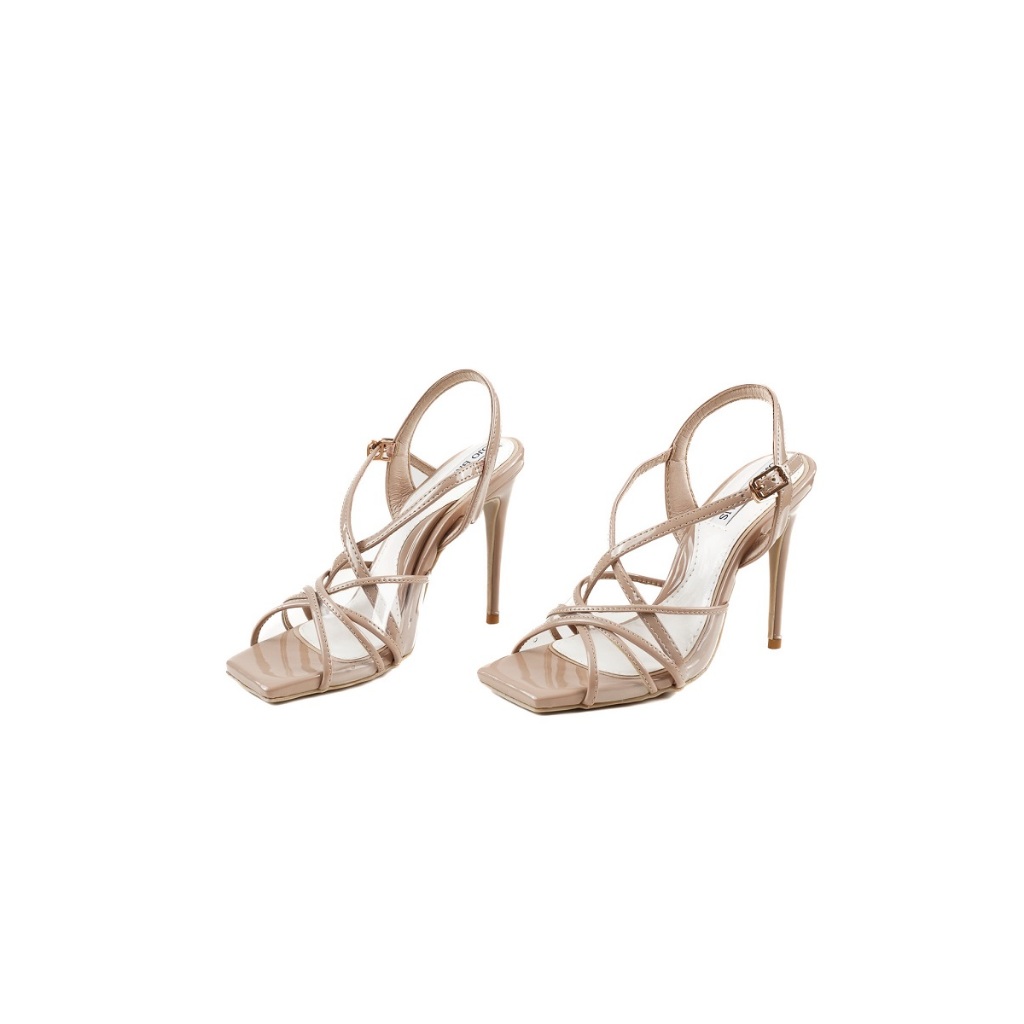Jojo Bragais MMD Nude Glossy 4" Heels | Shopee Philippines