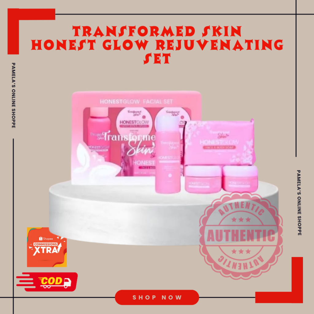 Honest Glow Facial Set Transformed Skin Set by: Dave Villanueva ...