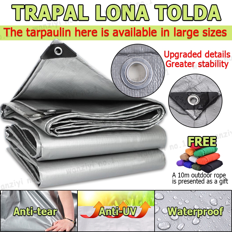 Tolda trapal waterproof makapal Canopy portable tarpaulin available in ...