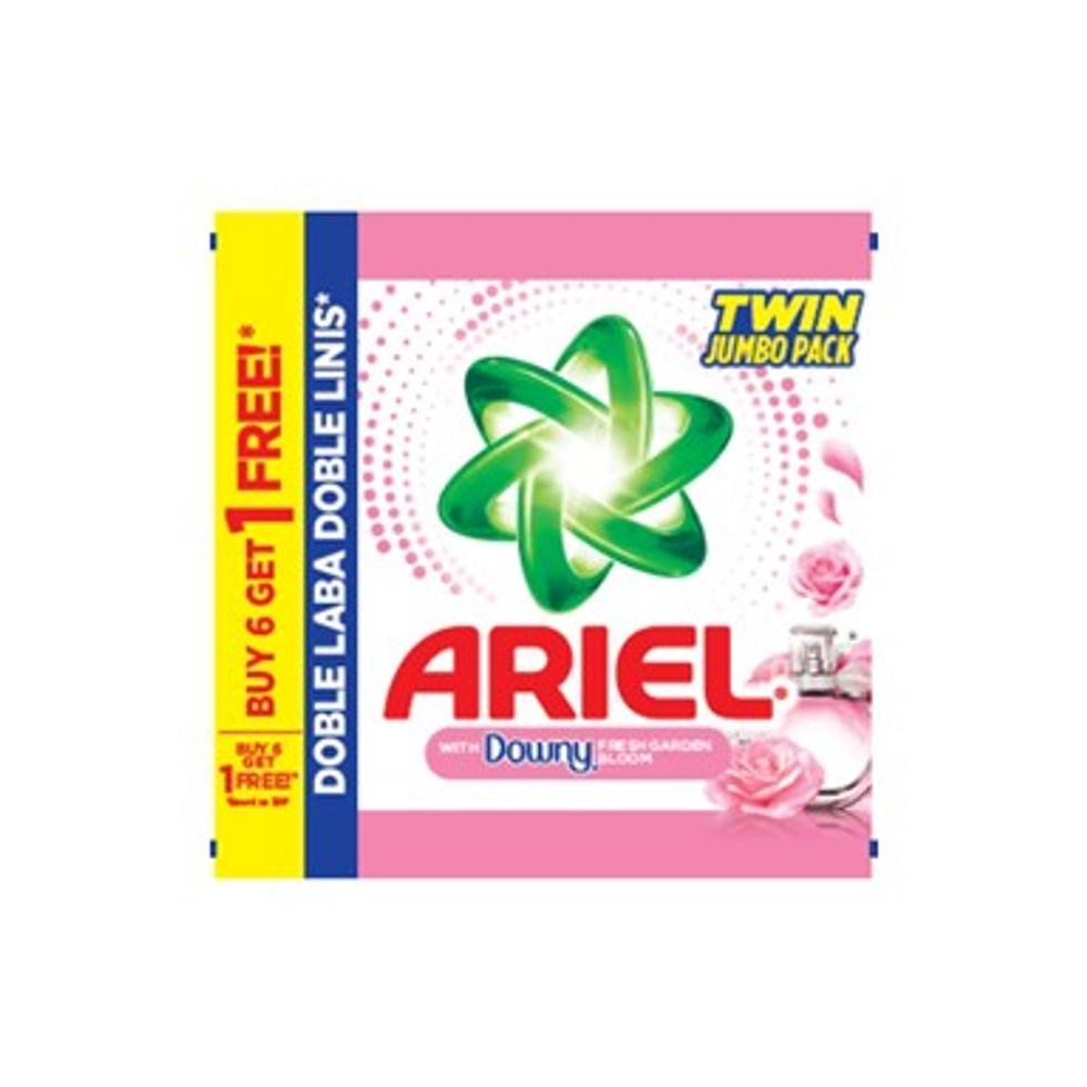 Ariel Laundry Powder With Downy Fresh Garden Bloom 64g 6+1 | Shopee ...