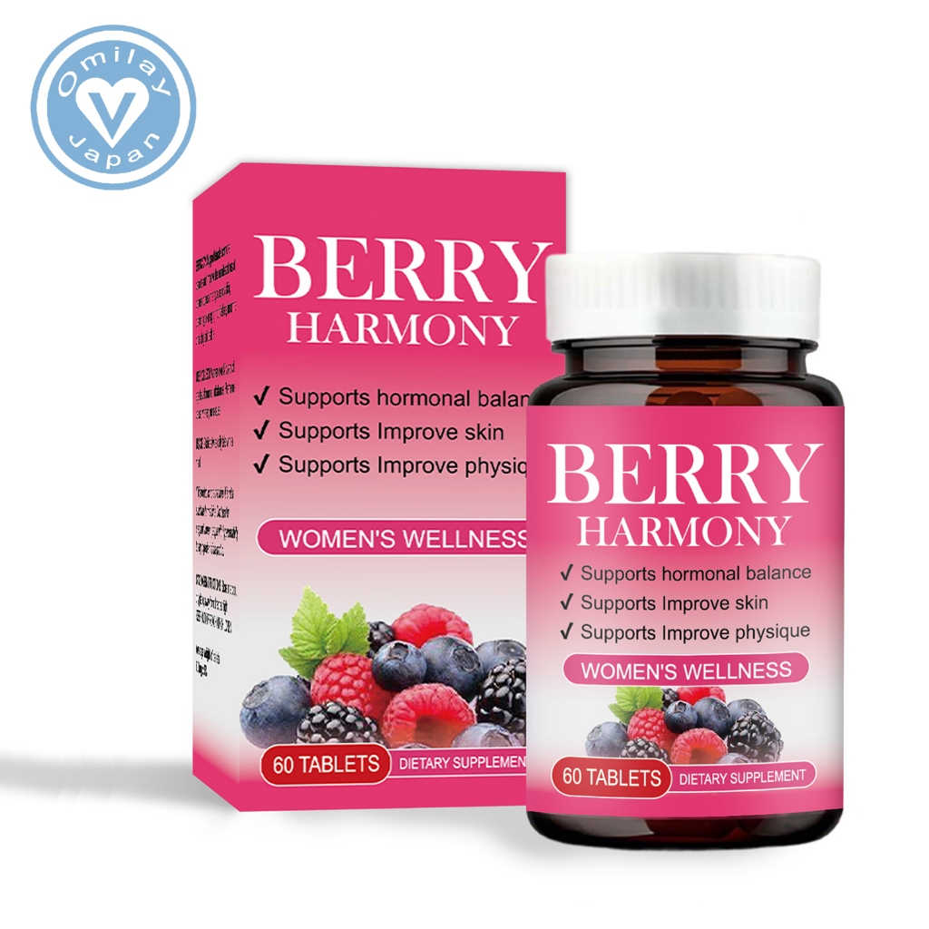 Omilay Berry Harmony Tablet Supports Hormonal Balance Women Wellness ...