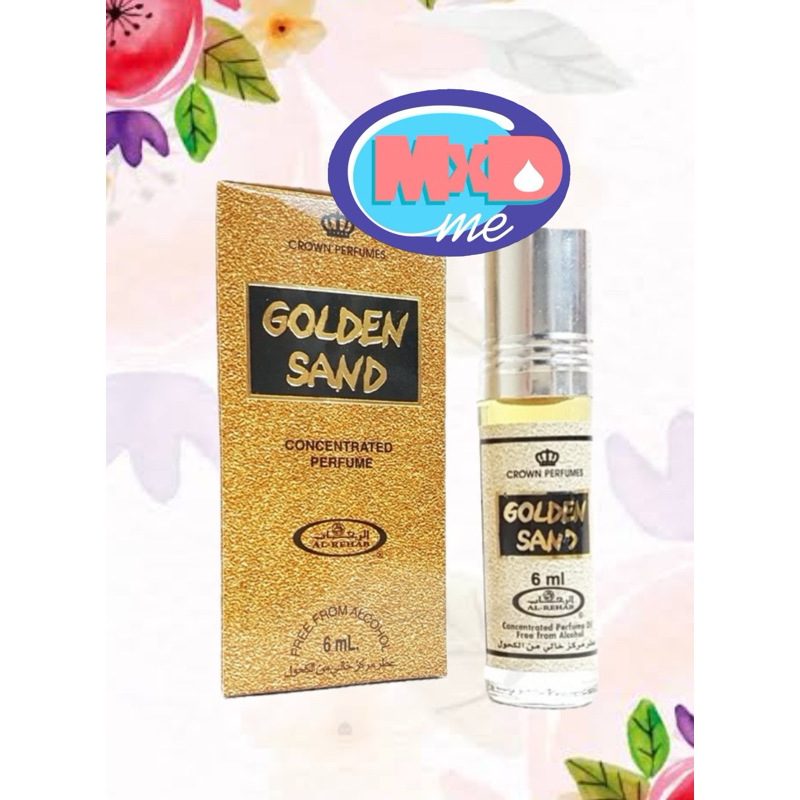 MXD ME Al Rehab GOLDEN SAND Oil Perfume 6ml EDP | Shopee Philippines