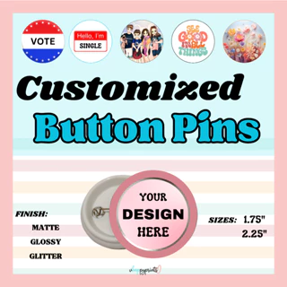 Shop customized pin for Sale on Shopee Philippines