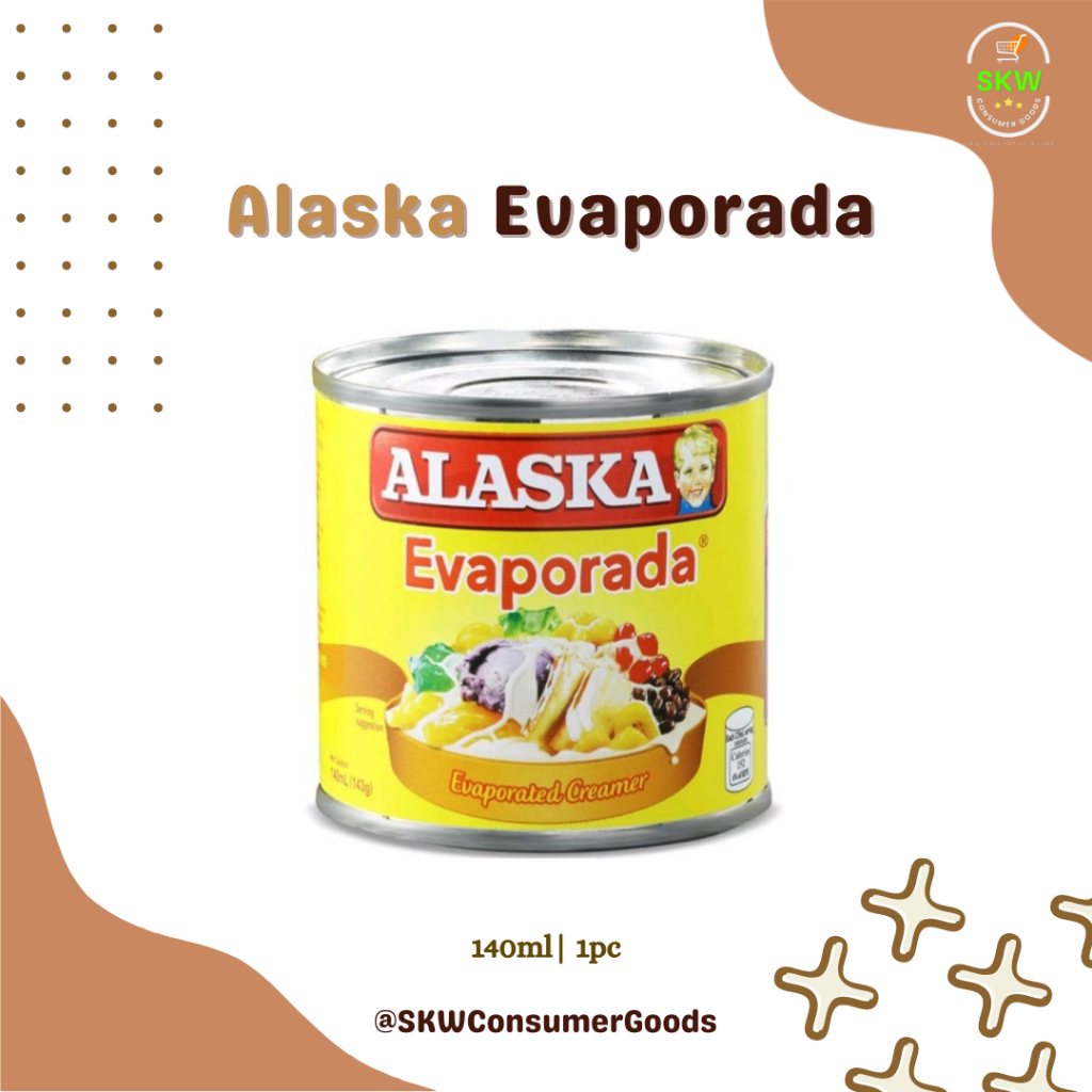 Alaska Evaporada (140ml) Evaporated Creamer | Shopee Philippines