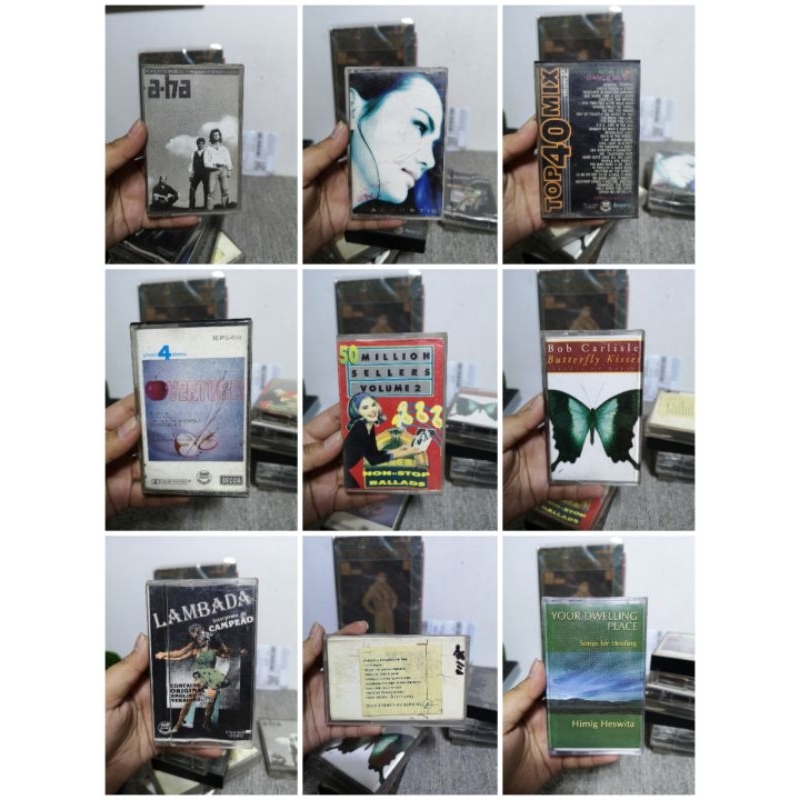 (W2-4) Random Collectibles Cassette Tapes | Shopee Philippines