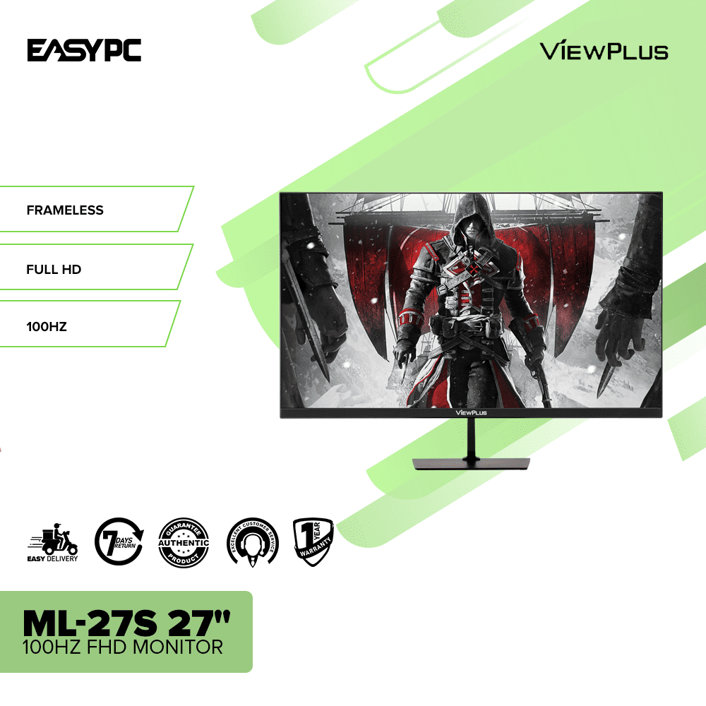 EasyPC | ViewPlus ML-24 and ML-24S/ ML-27S 75hz and 100Hz Monitor ...