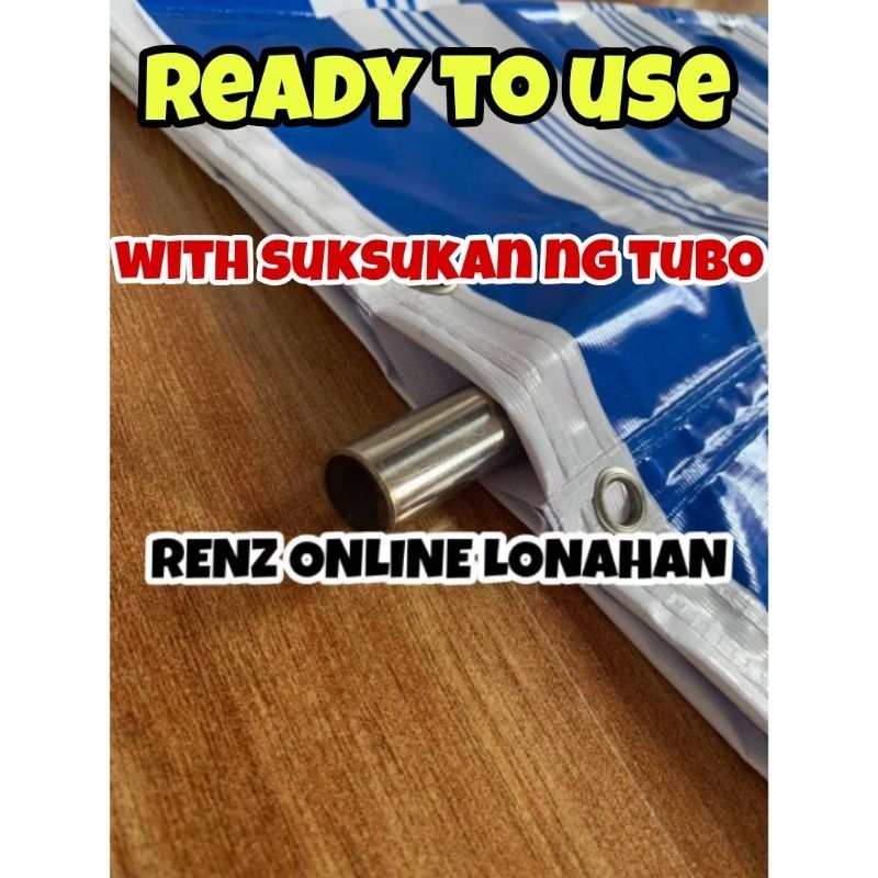 Terrace/ Window Trapal Lona Roll up type with Suotan Tubo Trapal ...