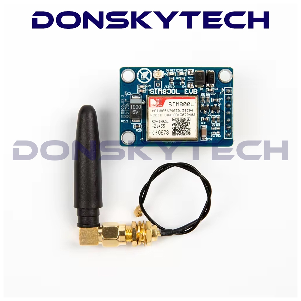 SIM800L V2.0 V2 5V Wireless GSM GPRS MODULE Quad-Band With Antenna ...