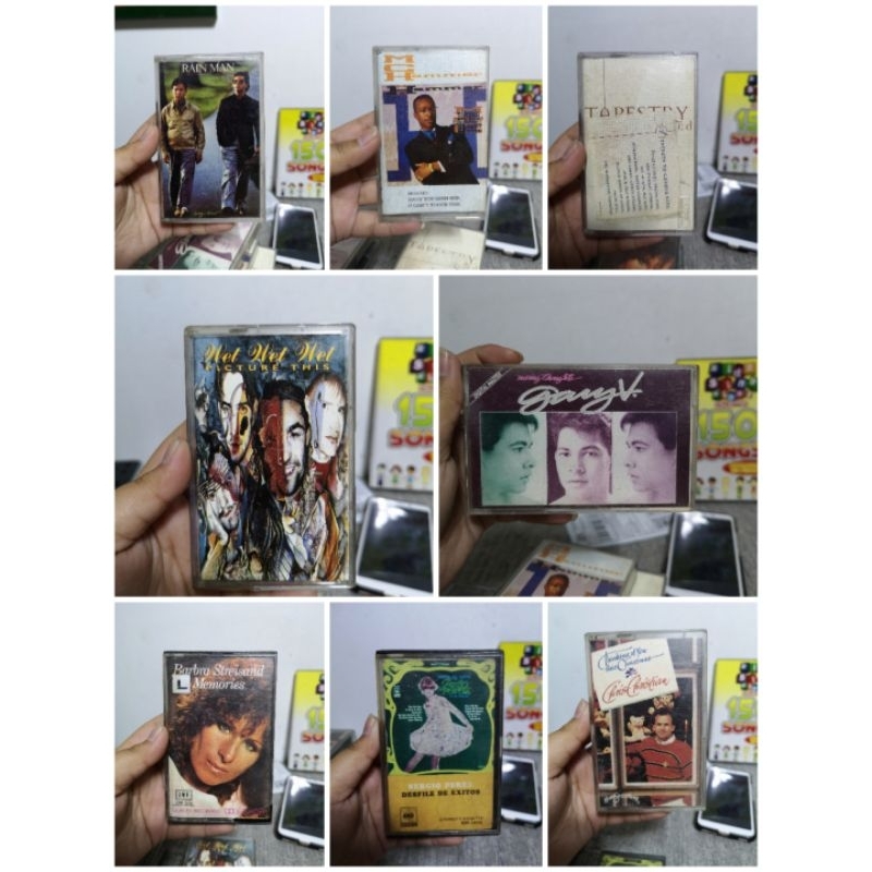 (W4-5) Random Collectibles Cassette Tapes | Shopee Philippines